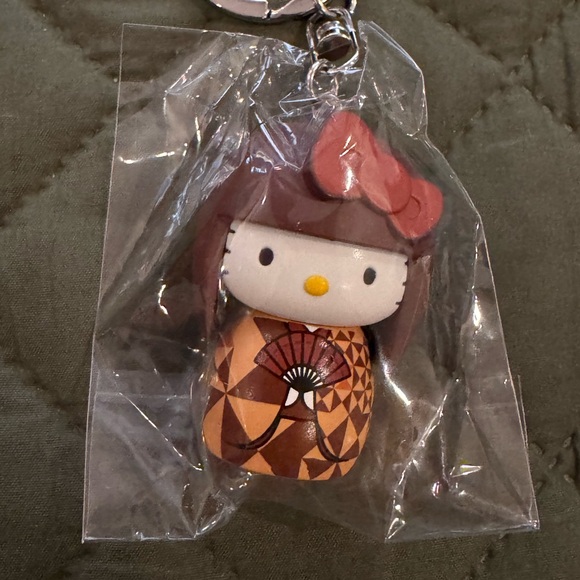 Sanrio | Accessories | Sanrio Hello Kitty Key Holder Brown And Pink ...